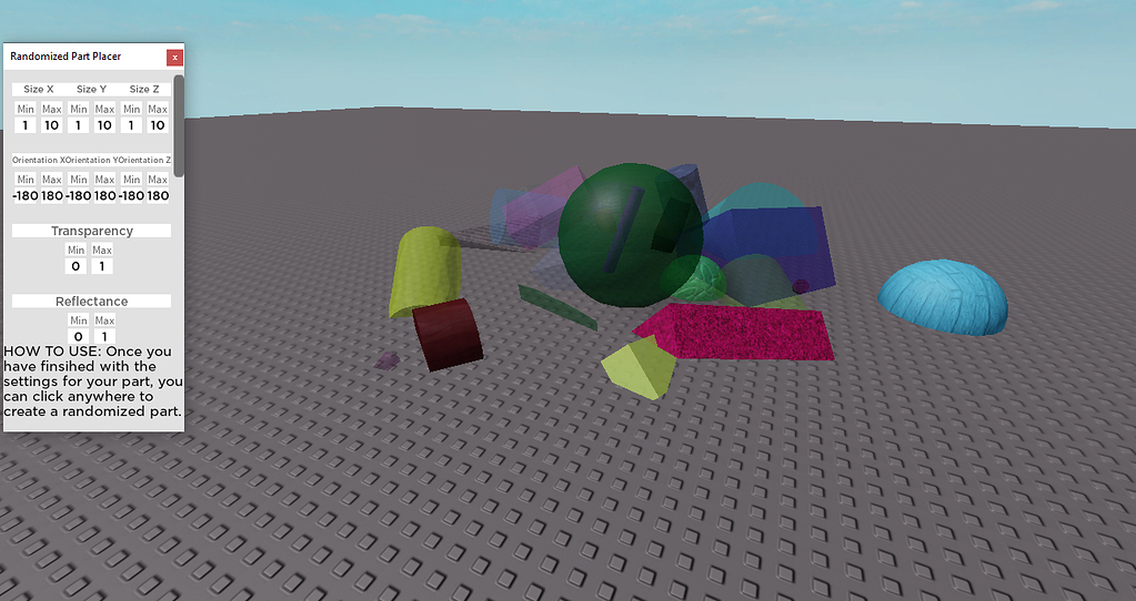 Randomized Part Placer plugin! - Community Resources - Developer Forum ...