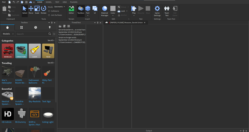 Engine Scene/screen and plugin uis (studio ui) breaks/gliches - Creations Feedback - Developer ...
