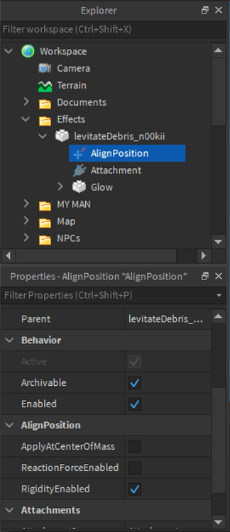 AlignPosition freaking out - Scripting Support - Developer Forum | Roblox