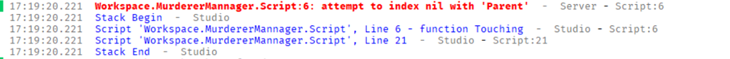Problem with this script - Scripting Support - Developer Forum | Roblox