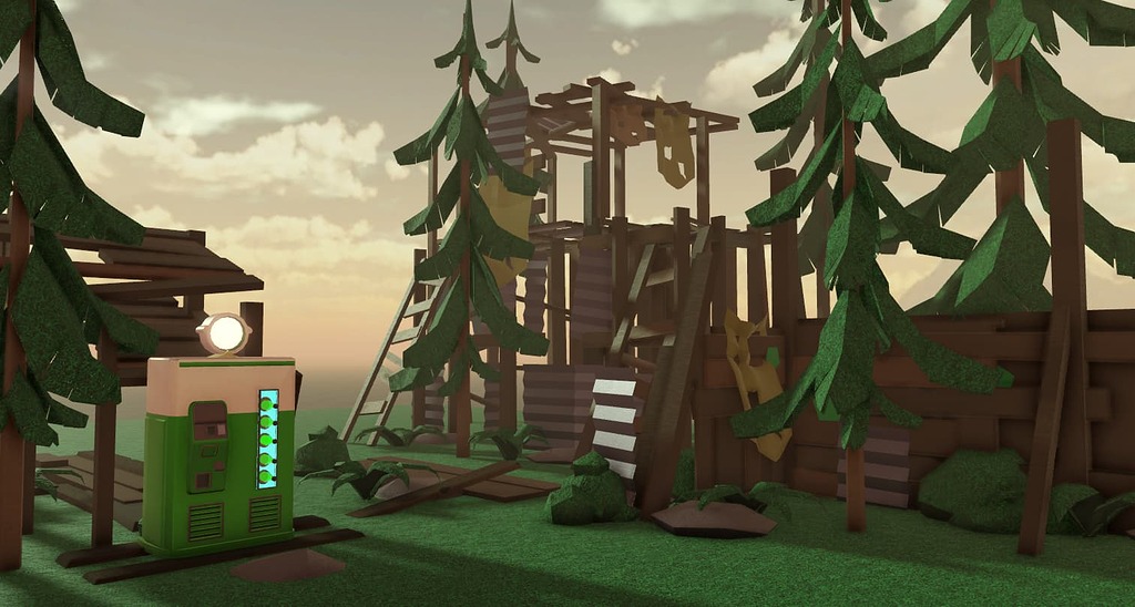 Cool post-apocalyptic scene i made for fun - Creations Feedback ...