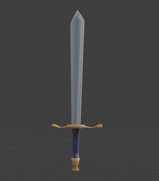 Feedback on low poly swords (Blender) - Creations Feedback - Developer ...