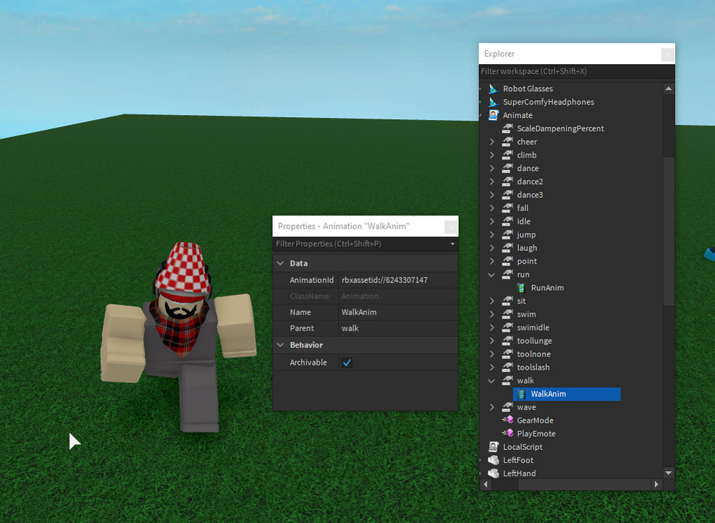 Changing default animations at runtime? - Scripting Support - Developer Forum | Roblox