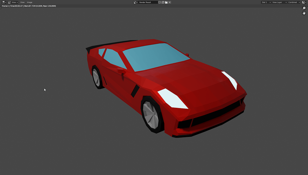 Customized Car 3D Blender Model - Creations Feedback - Developer Forum ...