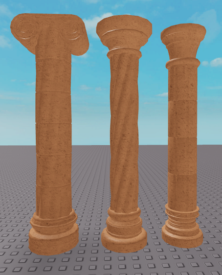 Greek/Roman pillars - Community Resources - Developer Forum | Roblox