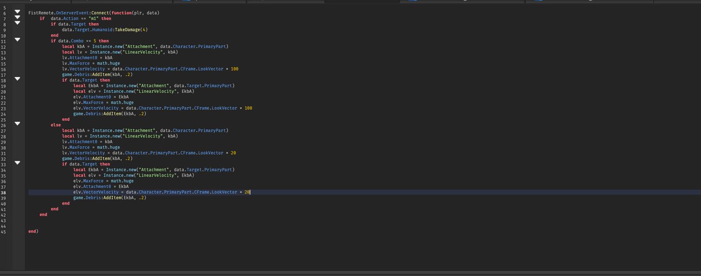 LinearVelocity Knockback Causes Characters To Fling & Clip Into Ground - Scripting Support ...