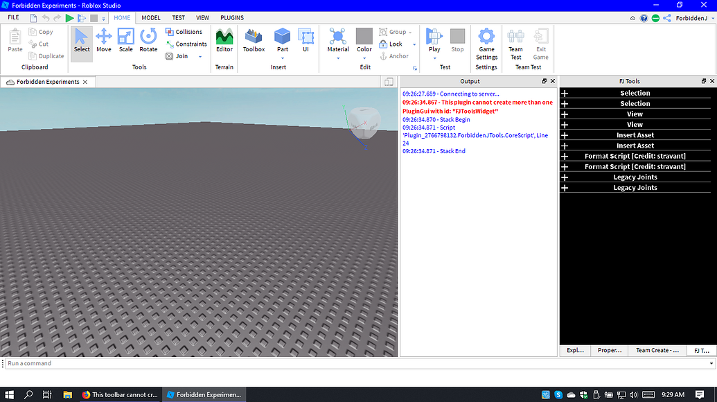 This toolbar cannot create more than one button with id - Studio Bugs - Developer Forum | Roblox