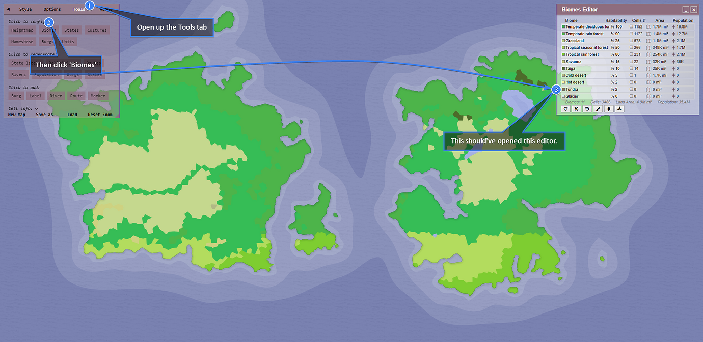 Guide & tips on making a heightmap & colourmap for generation ...