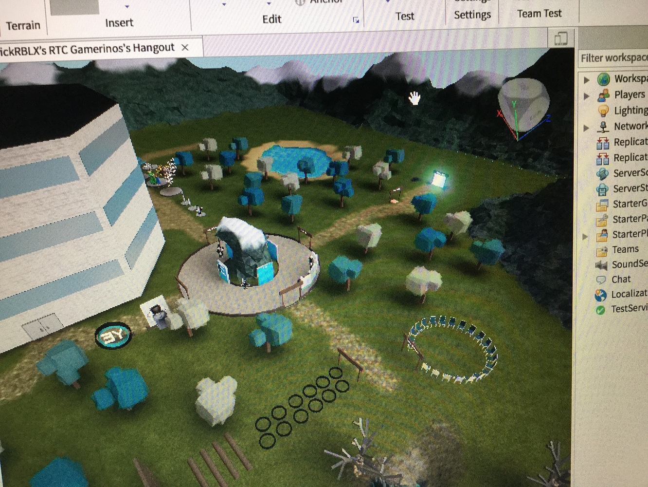 Terrain glitches - Building Support - Developer Forum | Roblox