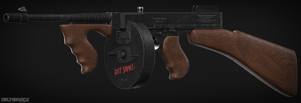 Thompson M1928 3D Model/Texture - Creations Feedback - Developer Forum ...
