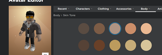My skin color feels underrepresented on Roblox. (Add more skin color ...