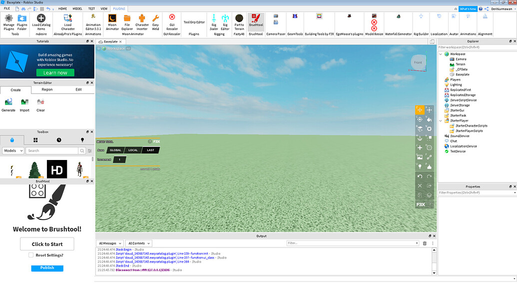 Should i allow F3X Building Tools to inject scripts? - Building Support ...