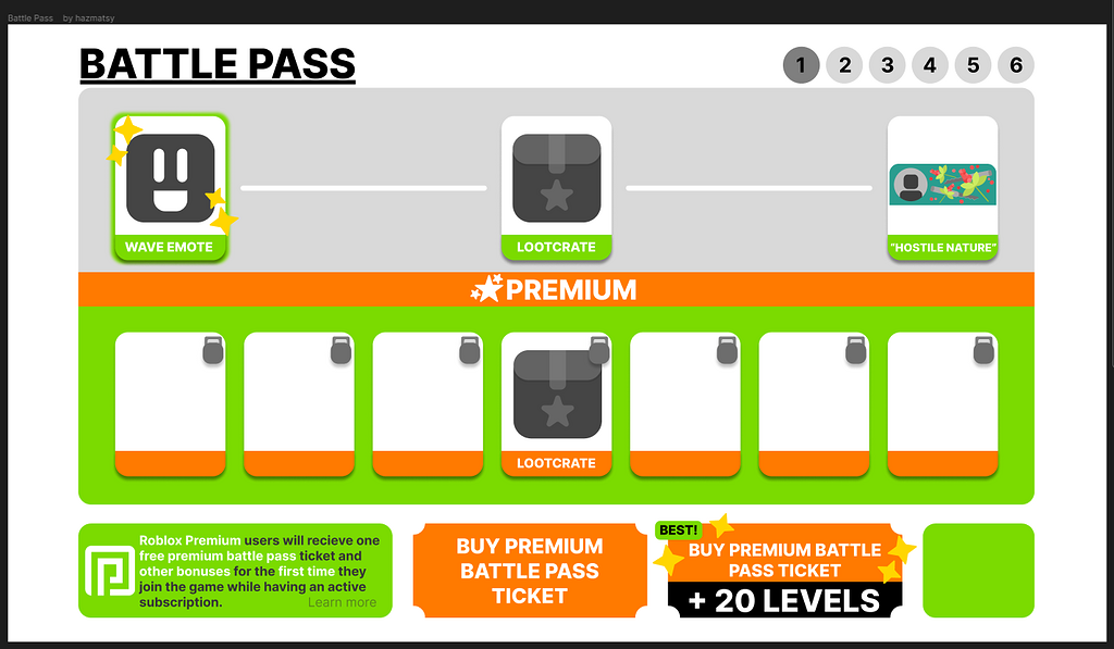 Feedback For Battle Pass Ui Creations Feedback Developer Forum Roblox