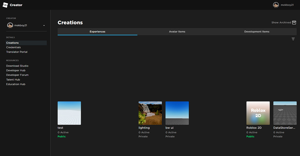 Feedback on Roblox Website Redesign Concept (Home Page) - Creations ...