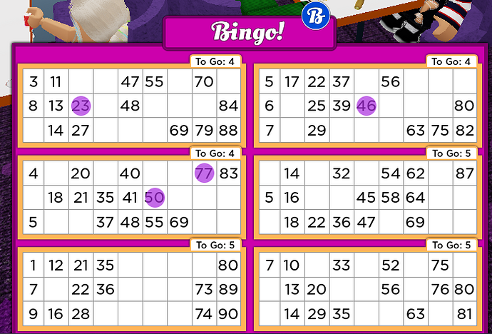 Bloxy Bingo - Player Manual (Game) - Bulletin Board - Developer Forum ...