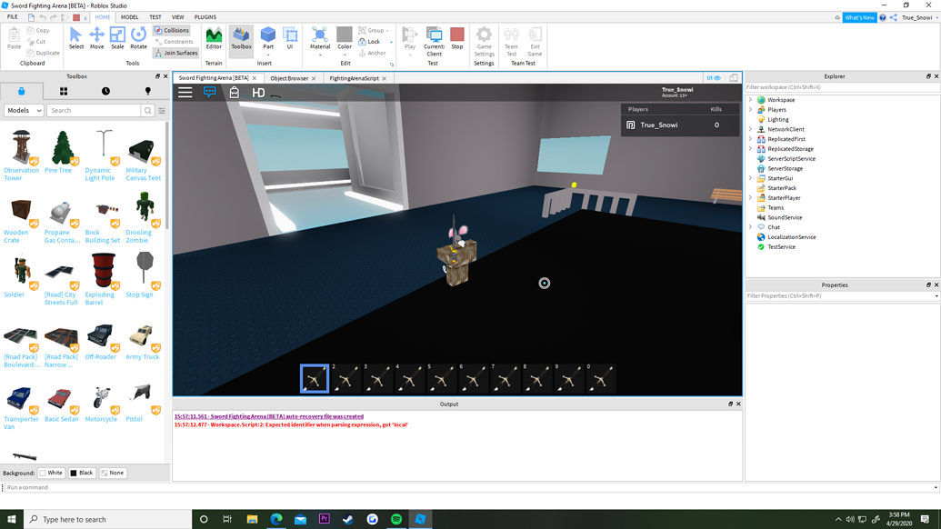 How to make a block that gives you a tool - Scripting Support ...