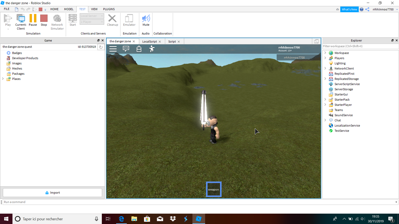 My sword animation isin't working properly(solved) - Scripting Support - Developer Forum | Roblox