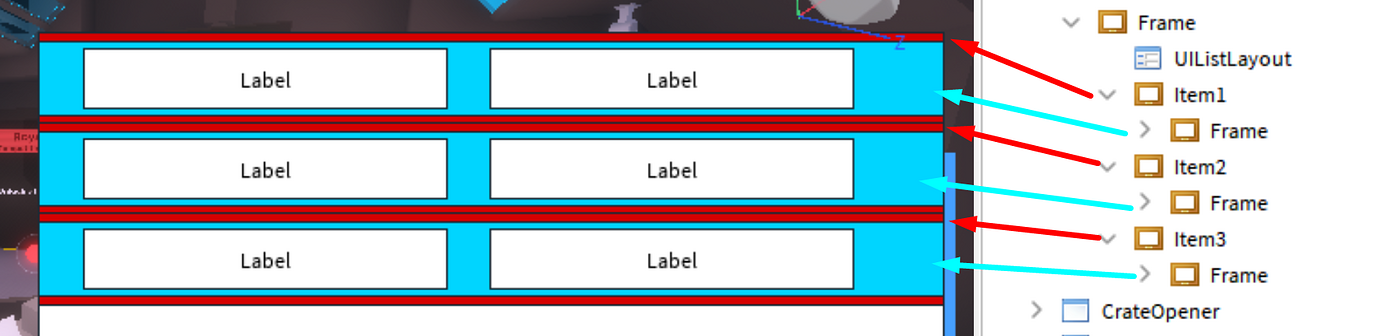 How to add a space in a UIListLayout - Art Design Support - Developer Forum | Roblox