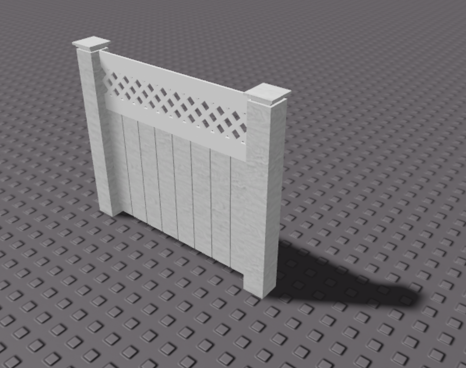 What material and color should I put on this fence? - Building Support ...