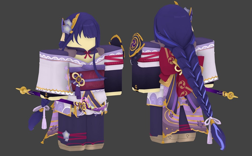 Raiden Shogun from Genshin Impact (R6) - Creations Feedback - Developer ...