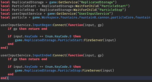 How to make particles visible to the entire server? - Scripting Support - Developer Forum | Roblox
