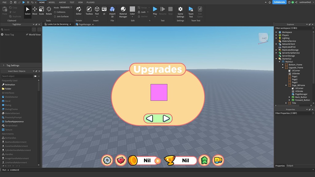How would I make a Ui page selector? - Platform Usage Support ...