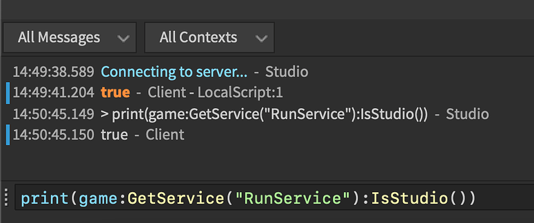 RunService:IsStudio() returns false on the server in Team Create Test ...