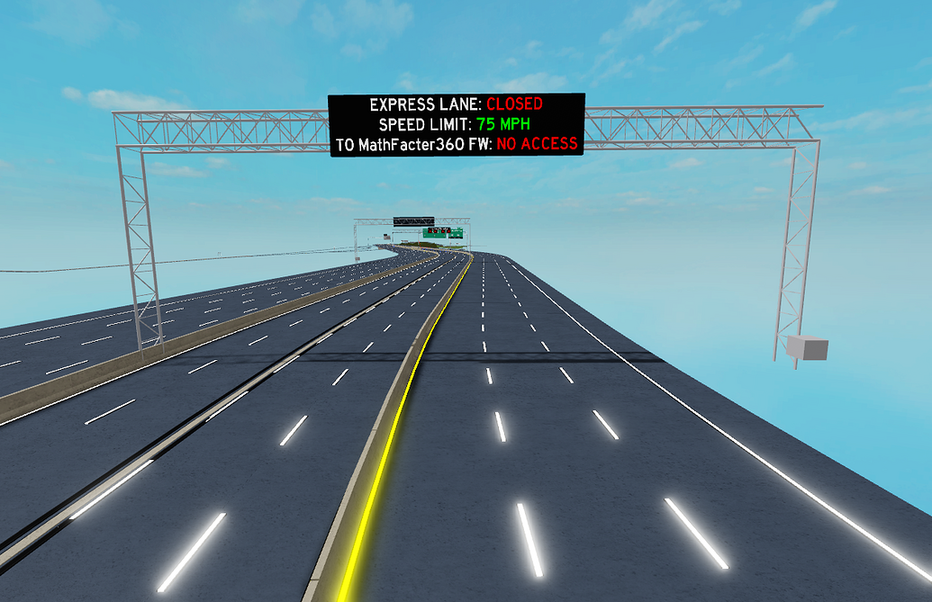 Highway sign coloring - Building Support - Developer Forum | Roblox