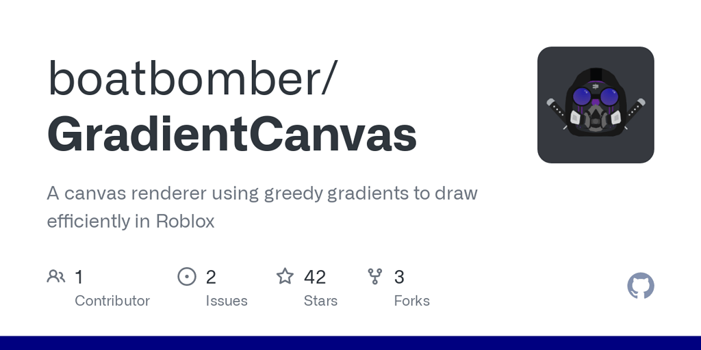 Does anyone know how to use GradientCanvas by boatbomber - Scripting ...