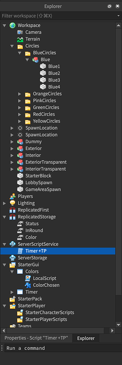 I need help making a color block game - Scripting Support - Developer ...