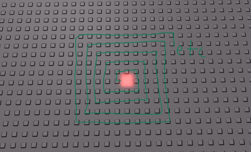 Snail Formation from Center Part - Scripting Support - Developer Forum ...