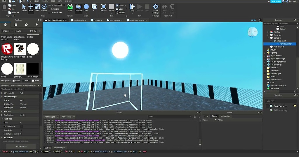 Particle going upwards despite accelerating in the opposite direction evry second - Scripting ...