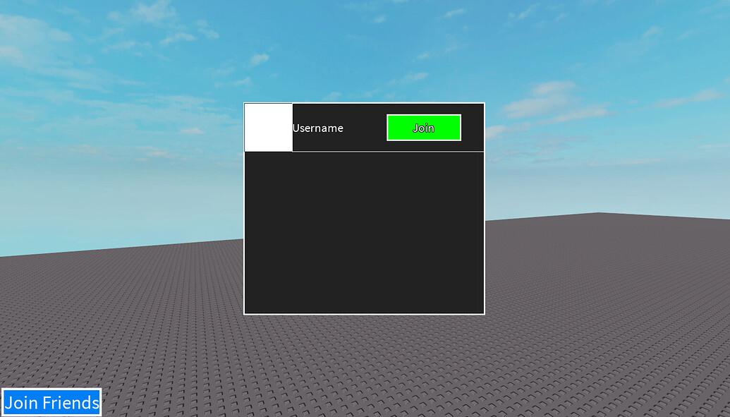 How can i create a "Join Friends server Screen"? - Scripting Support ...