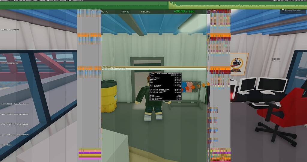 20 second freeze on join, what do these microprofiler results mean? - Scripting Support ...
