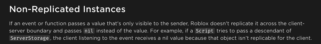 Getting Models from ServerStorage on the Client - Scripting Support - Developer Forum | Roblox