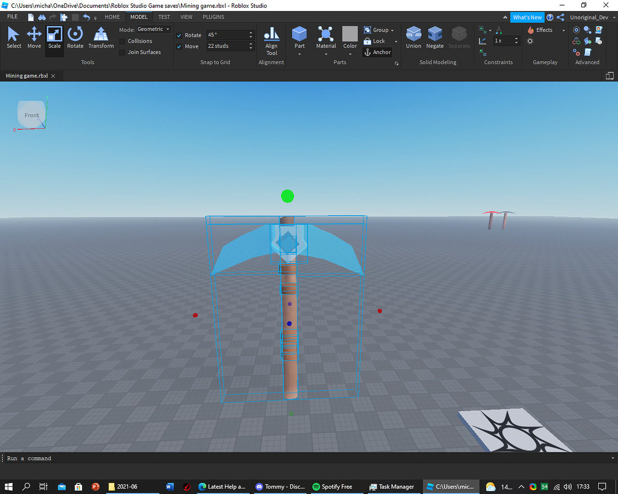 Scaling meshes in studio - Art Design Support - Developer Forum | Roblox