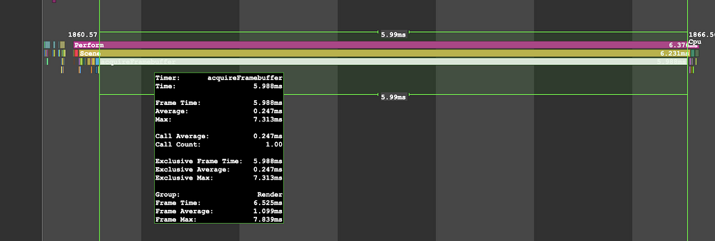 AcquireFrameBuffer causing consistent frame drops - Studio Bugs - Developer Forum | Roblox