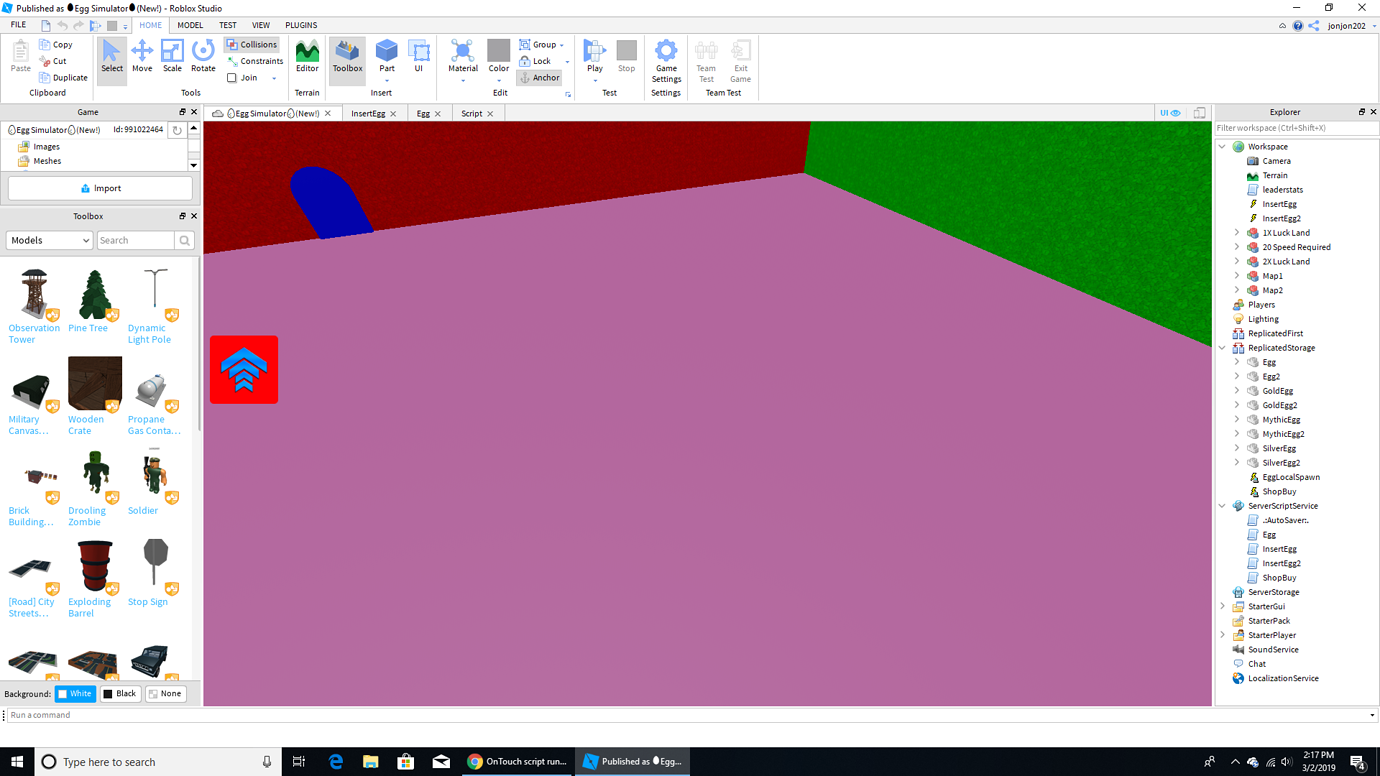 OnTouch script run locally? - Scripting Support - Developer Forum | Roblox