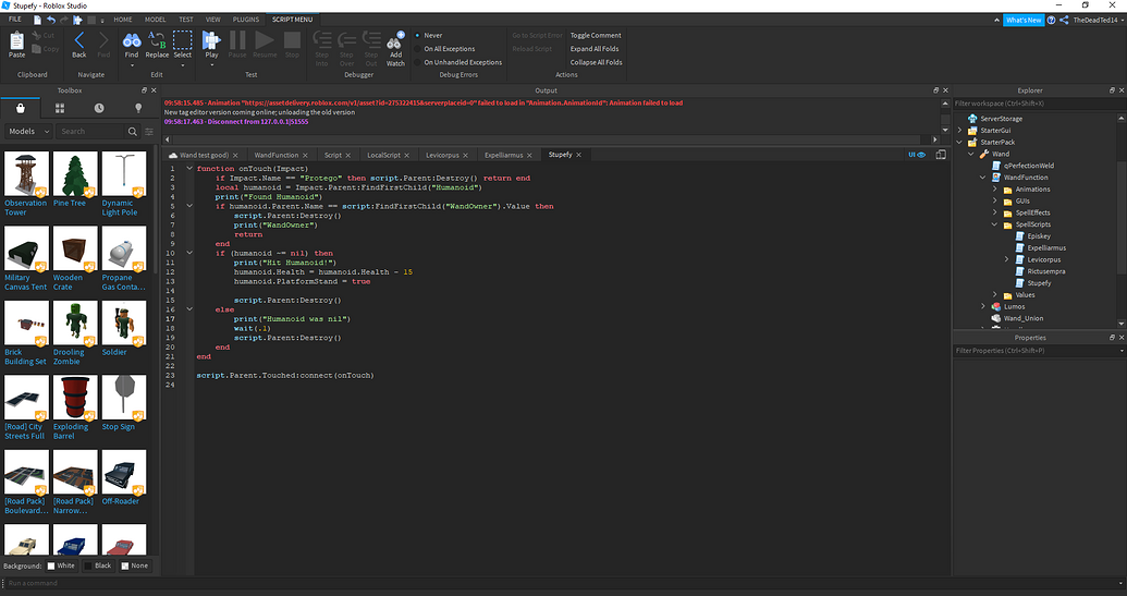 Damage script problem (need help) - Scripting Support - Developer Forum ...