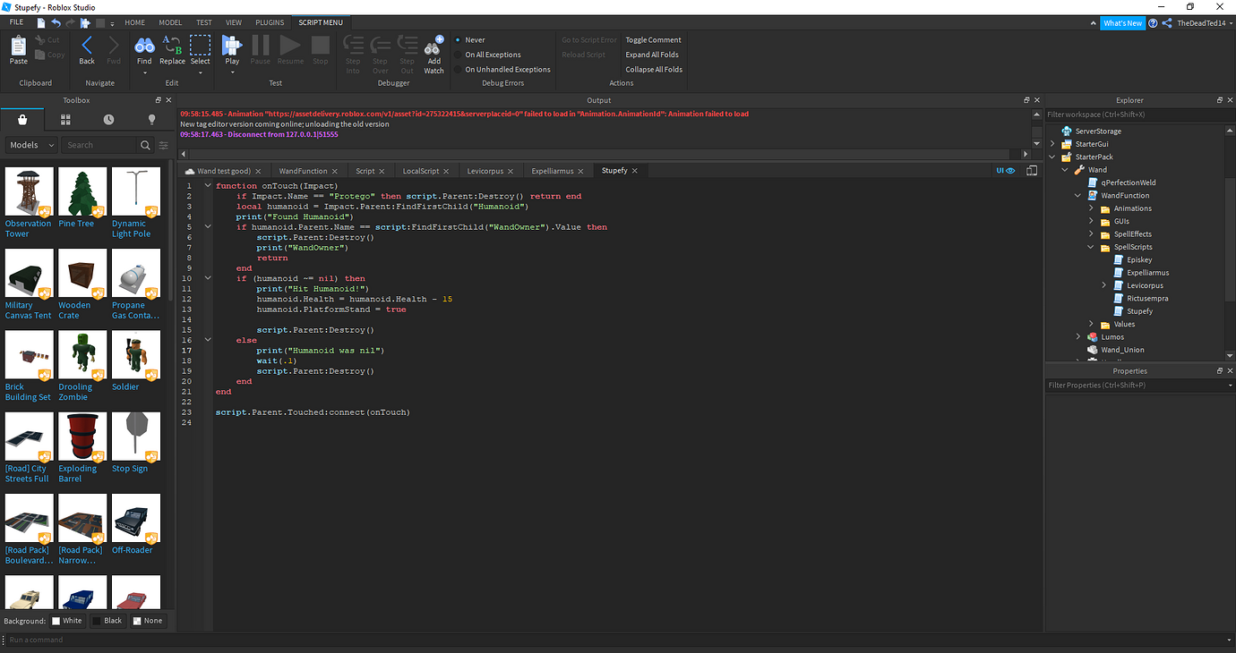 Damage script problem (need help) - Scripting Support - Developer Forum ...