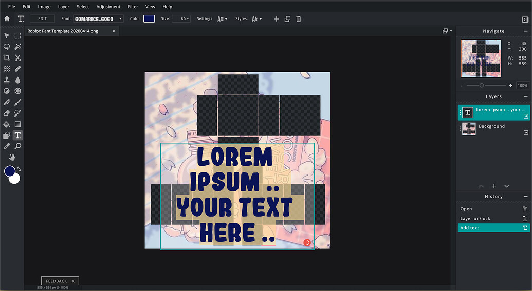 Clothing Design Beginner Part 2: Templates - Community Tutorials ...