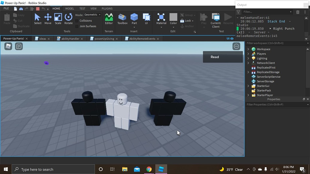 Getting humanoid description from player's in-game character ...