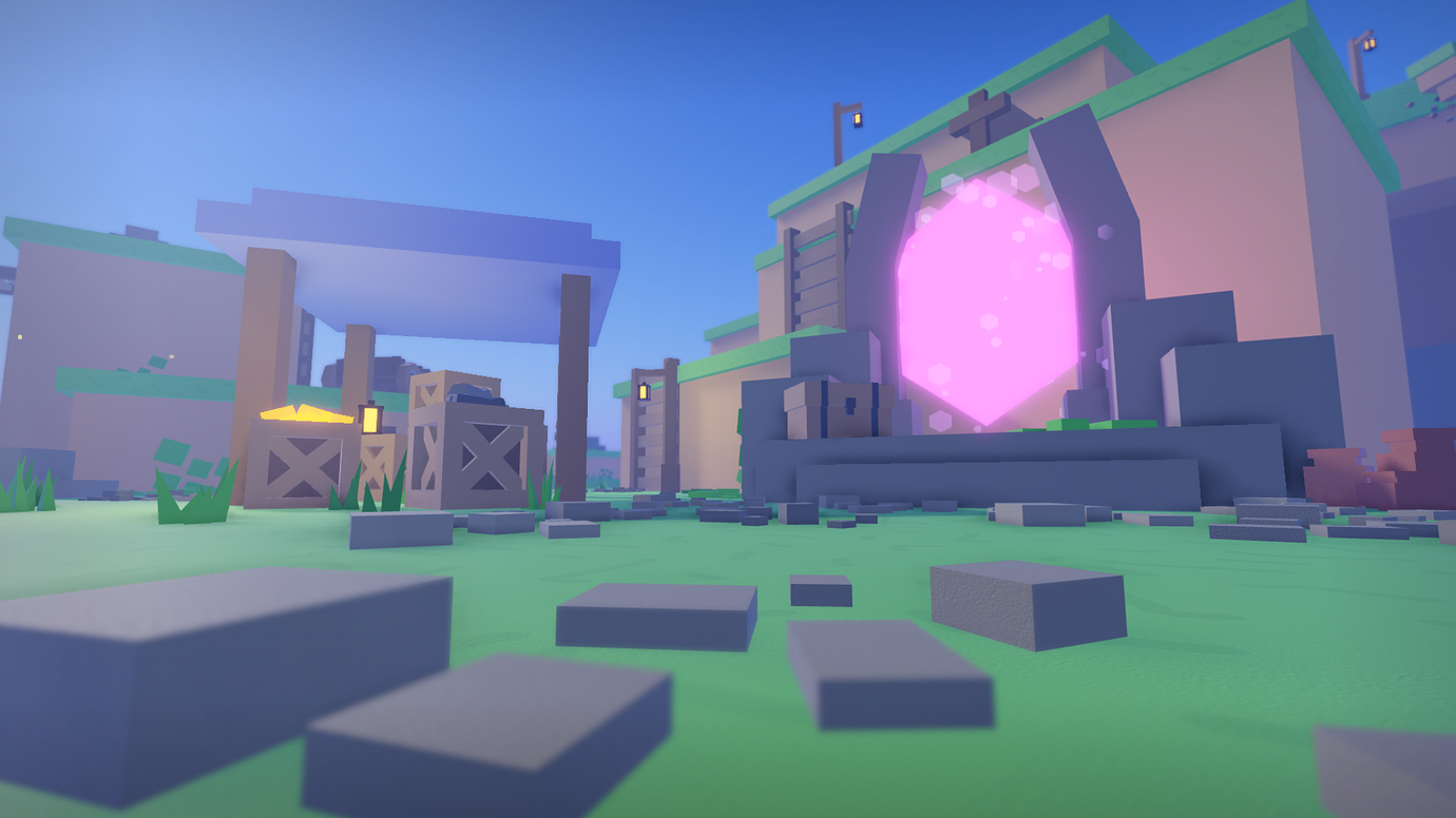 Low poly-Blocky map for an upcoming game - Creations Feedback ...