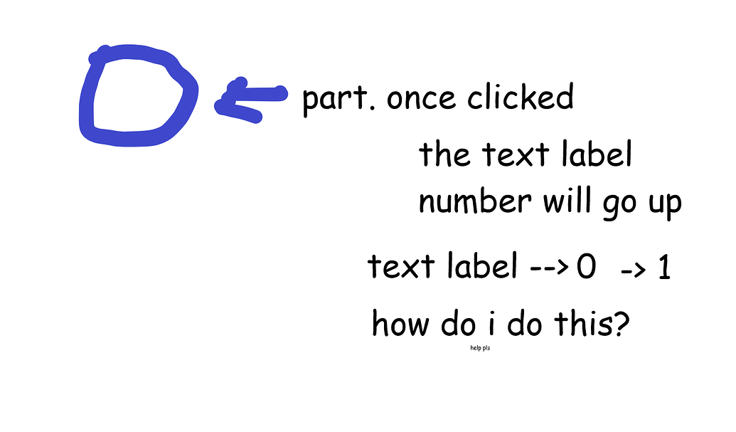 How would i make a text label number go up once a part is clicked? - Scripting Support ...