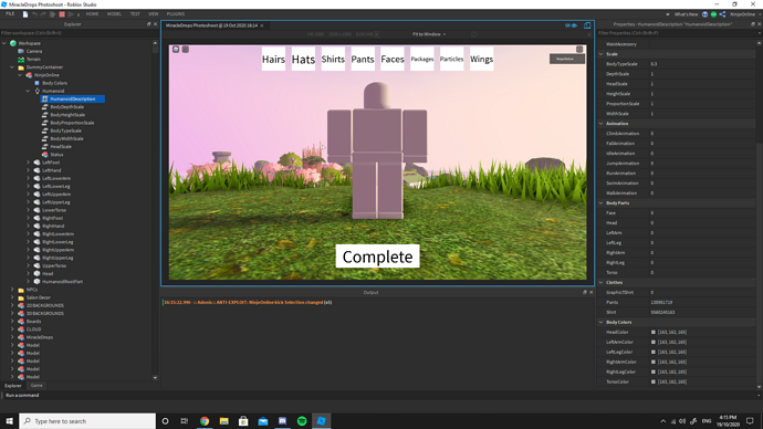 HumanoidDescription on NPC not matching what I am seeing? - Scripting Support - Developer Forum ...