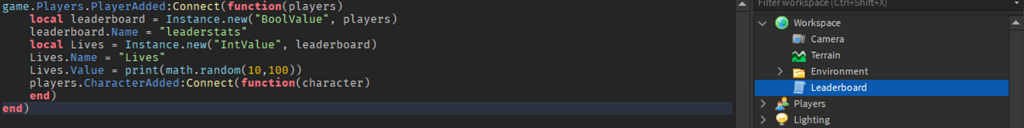 I want to make a script that gives a player a random assigned number ...