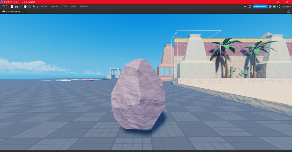 Low Poly Rock from Blender - Building Support - Developer Forum | Roblox