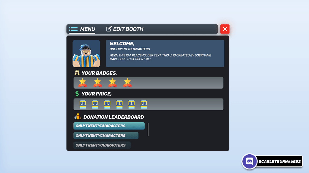 New Modern and cartoony Menu UI! - Creations Feedback - Developer Forum ...