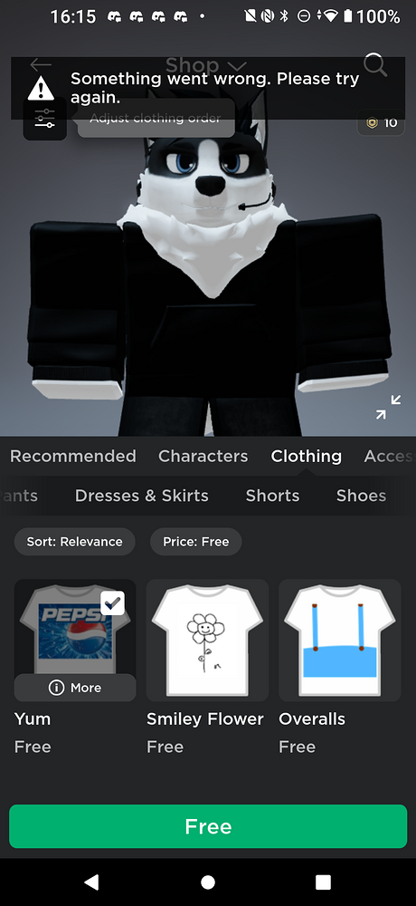 All Robux items cannot be purchased - Engine Bugs - Developer Forum ...