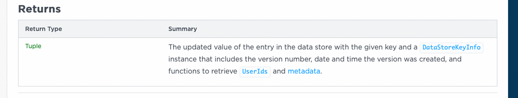 UpdateAsync not returning a value - Scripting Support - Developer Forum | Roblox